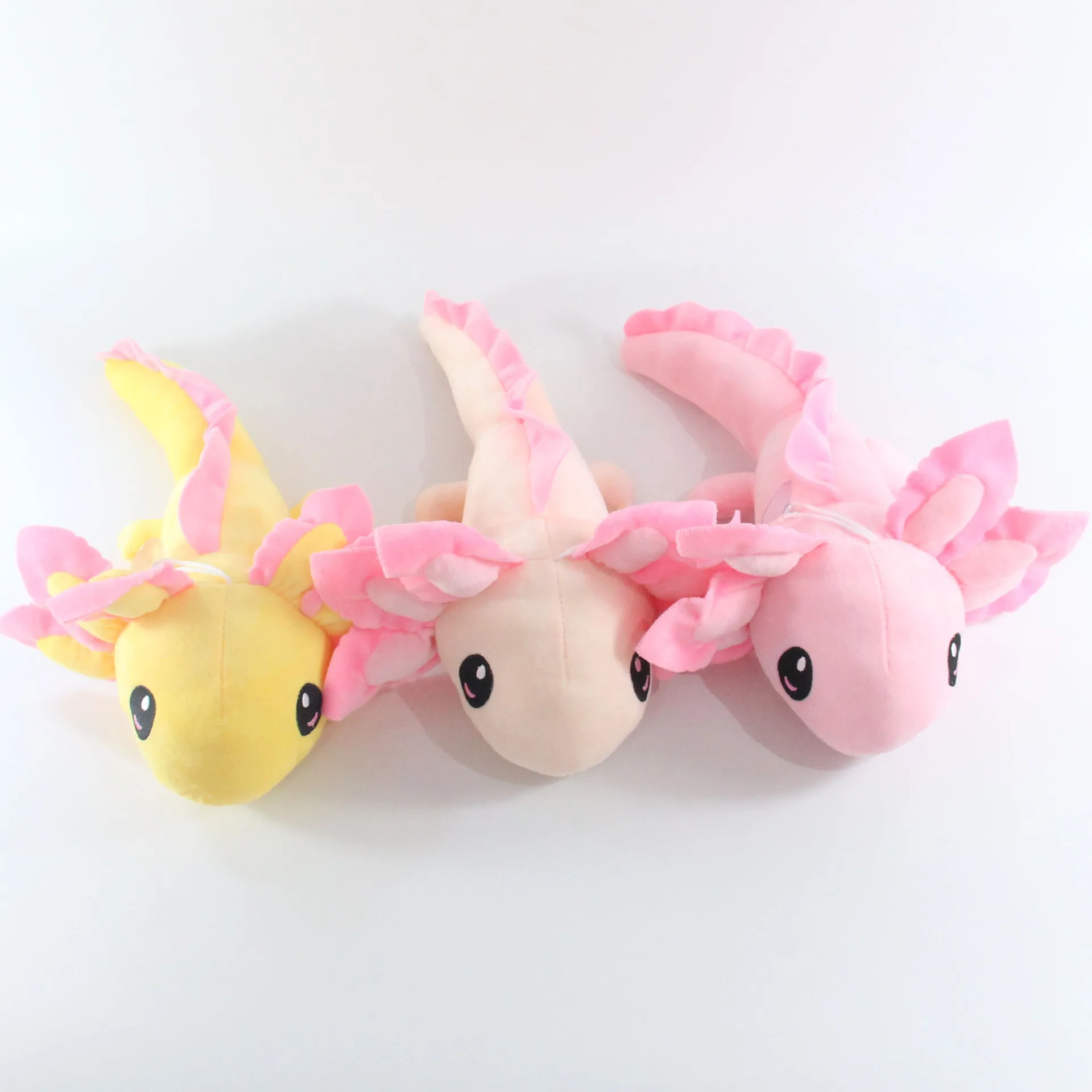 Cute Axolotl Plush Pink Stuffed Animal Toys Ambystoma Mexicanum Plush ...
