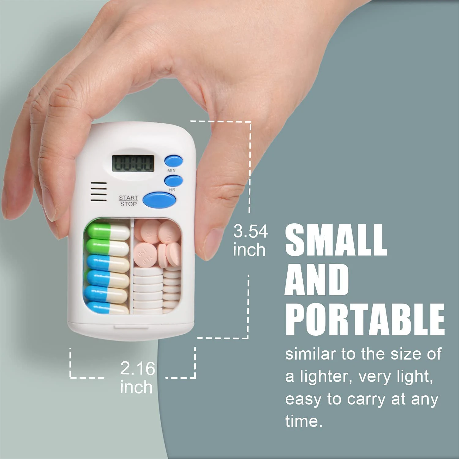 Alibaba.com: 7-day pill reminder, automatic medication dispenser with ...