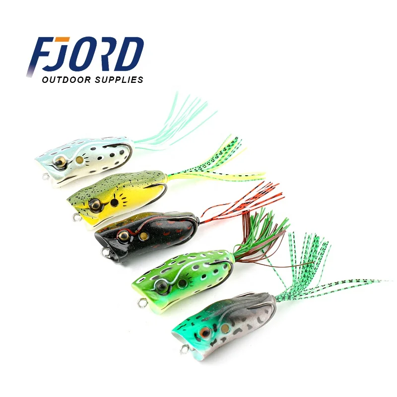 Fjord China Manufacturer Frog Lures 15g 6cm Fishing Lures With Double ...