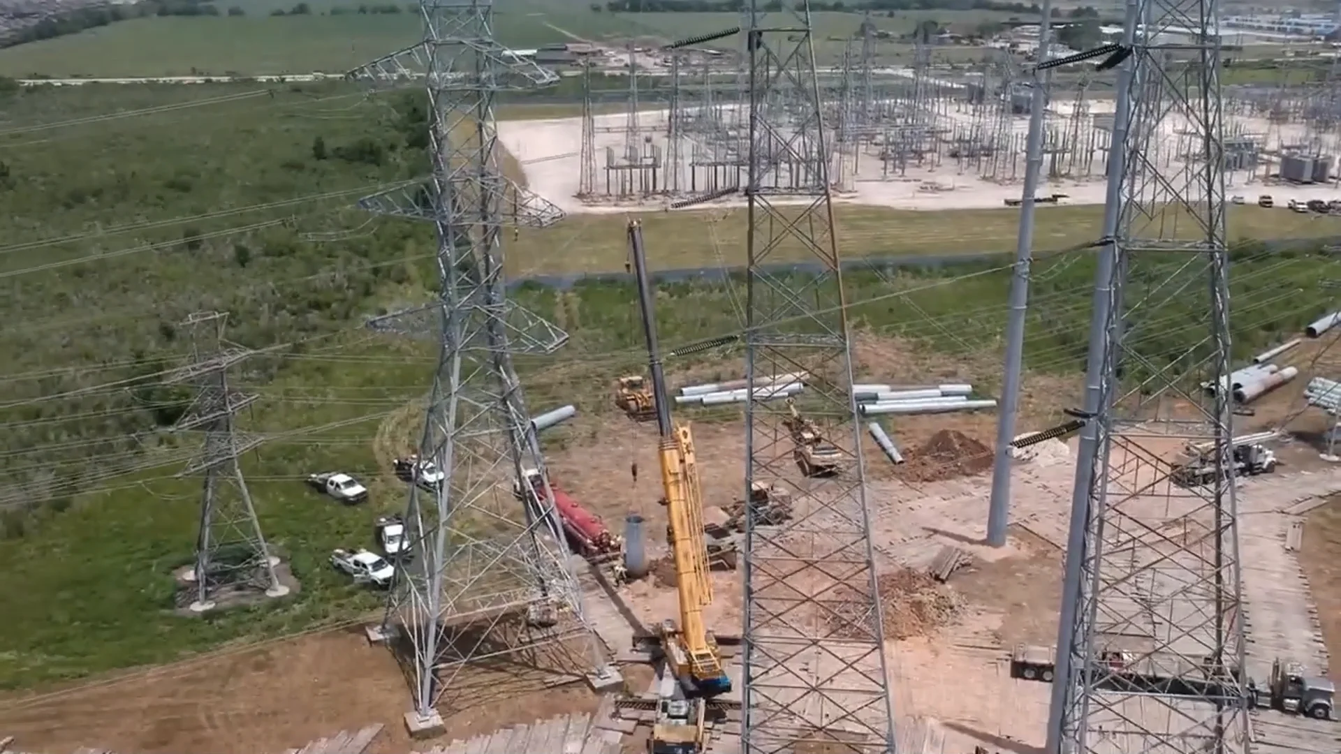 High Quality And Distribution Line Electricity Galvanized Power Steel ...