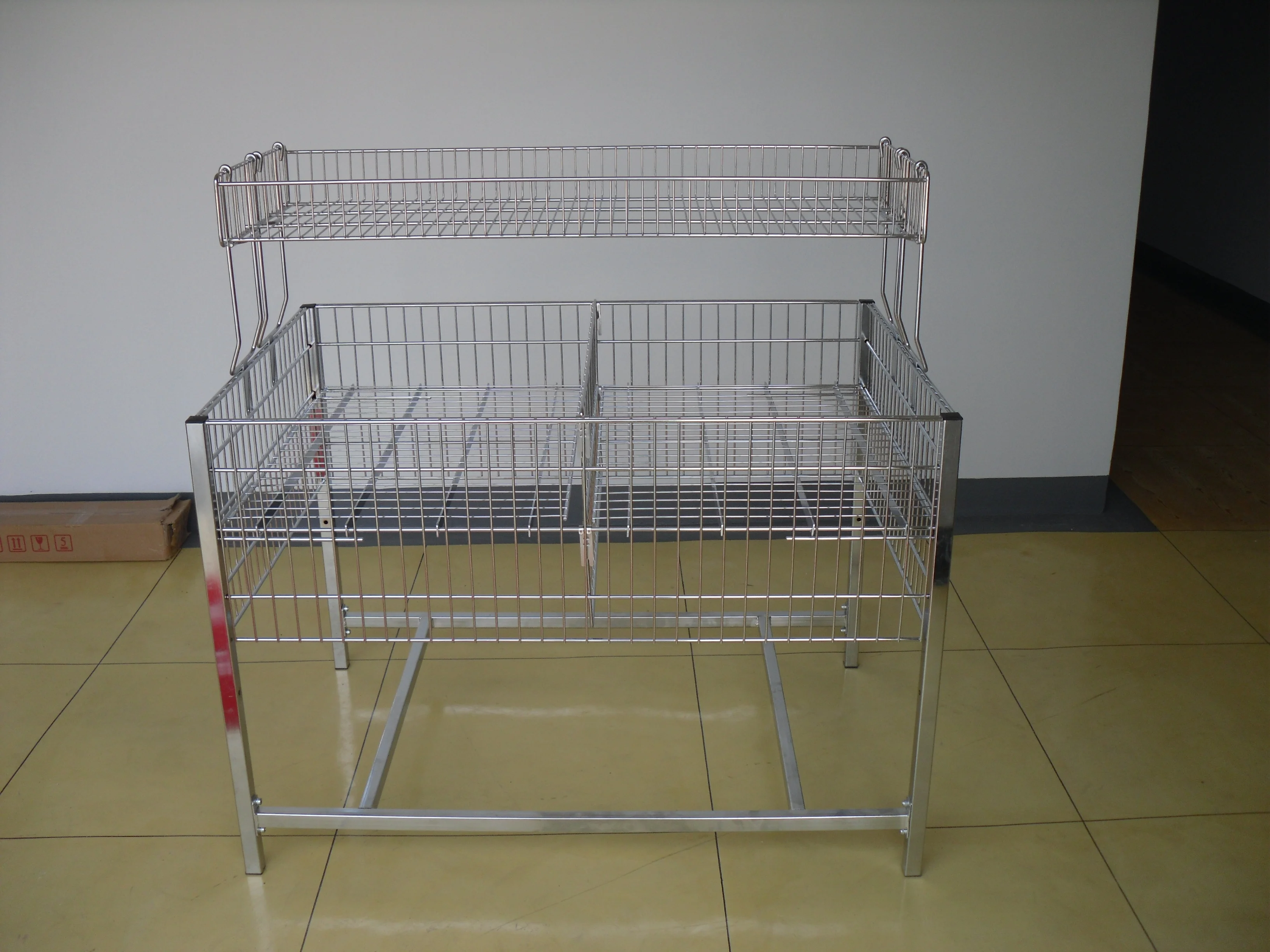 Display Wire Promotional Table Shopping Cart - Buy Retail Display Wire ...