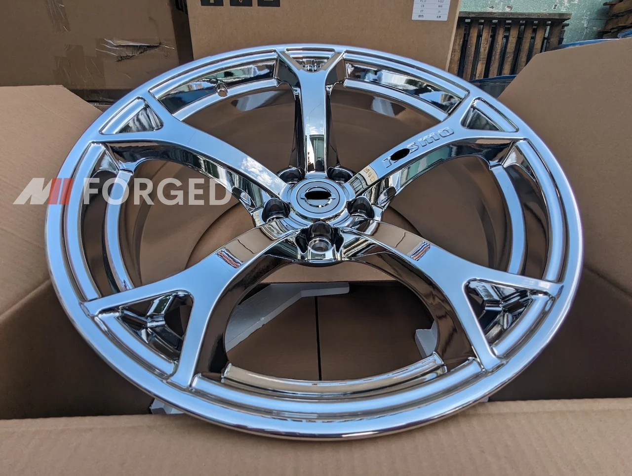 MN Nissan 350z 370z Silver Chrome Nismo V1 Wheels G37 Q50