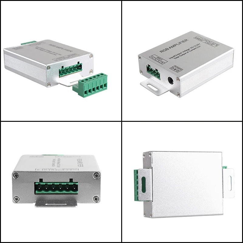 Rgb Led Data Signal Power Amplifier 12a 30a 24a/3ch Dc12-24v Dimmer ...