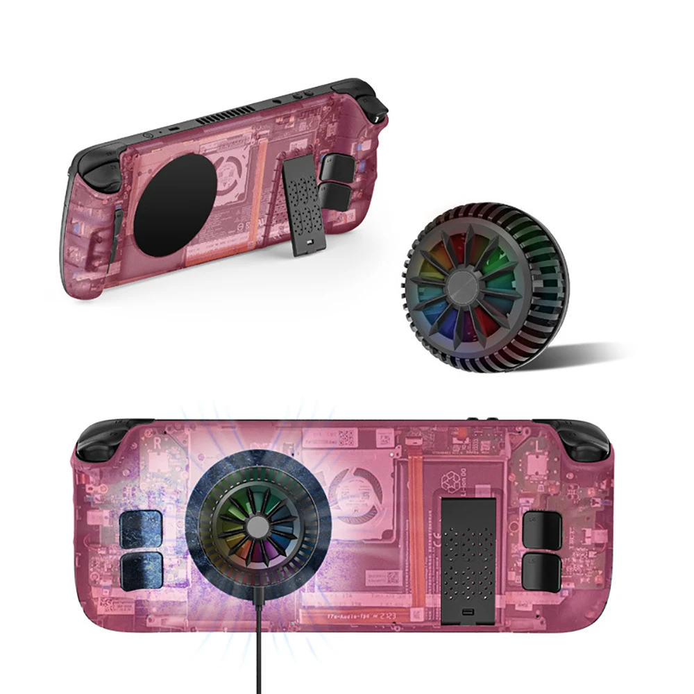 Semiconductor Cooler Portable Radiator Cooling Fan For Steam Deck ...