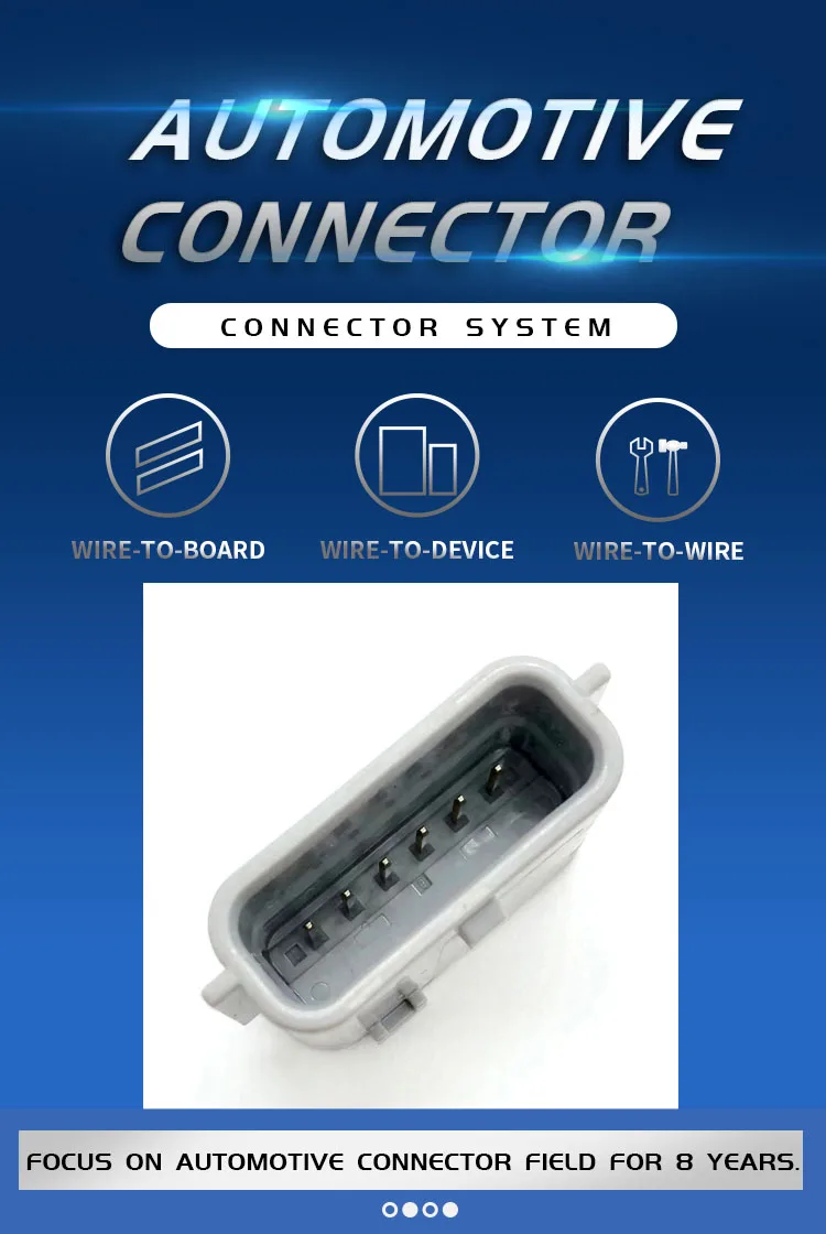 Yazaki Automotive Electrical Wire Connectors - 8 Pin 6 Pin Male