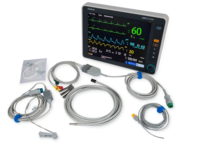 Veterinary Ecg Monitor Mindray Umec12 Vet Monitor For Animal Hospital ...