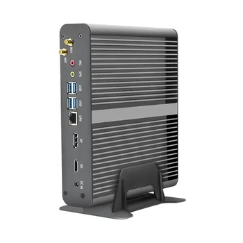 12th Gen Fanless Mini Pc Intel Core I7 1255u 1265u 4k Htpc Nuc Desktop Computer Server Window11 ...