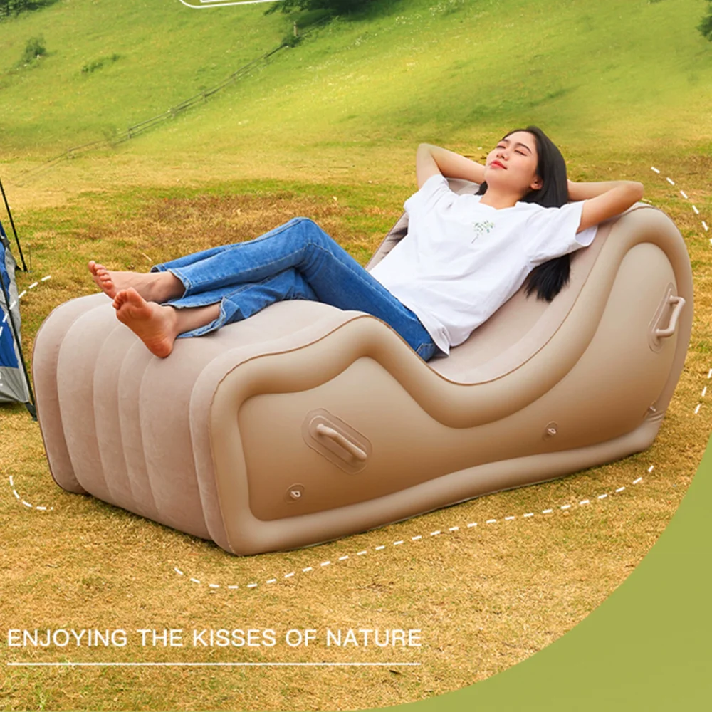 Inflatable Lazy Sofa - Modern, Adjustable, and Foldable