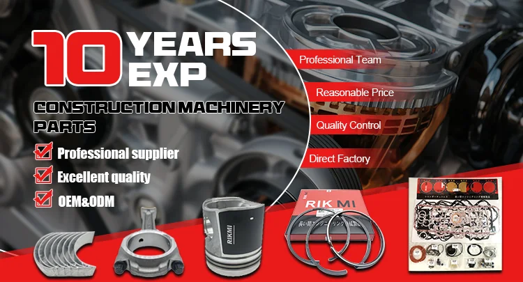 Excavator Forklift Forklift Harvester Diesel Engine Cylinder Kit Liner ...