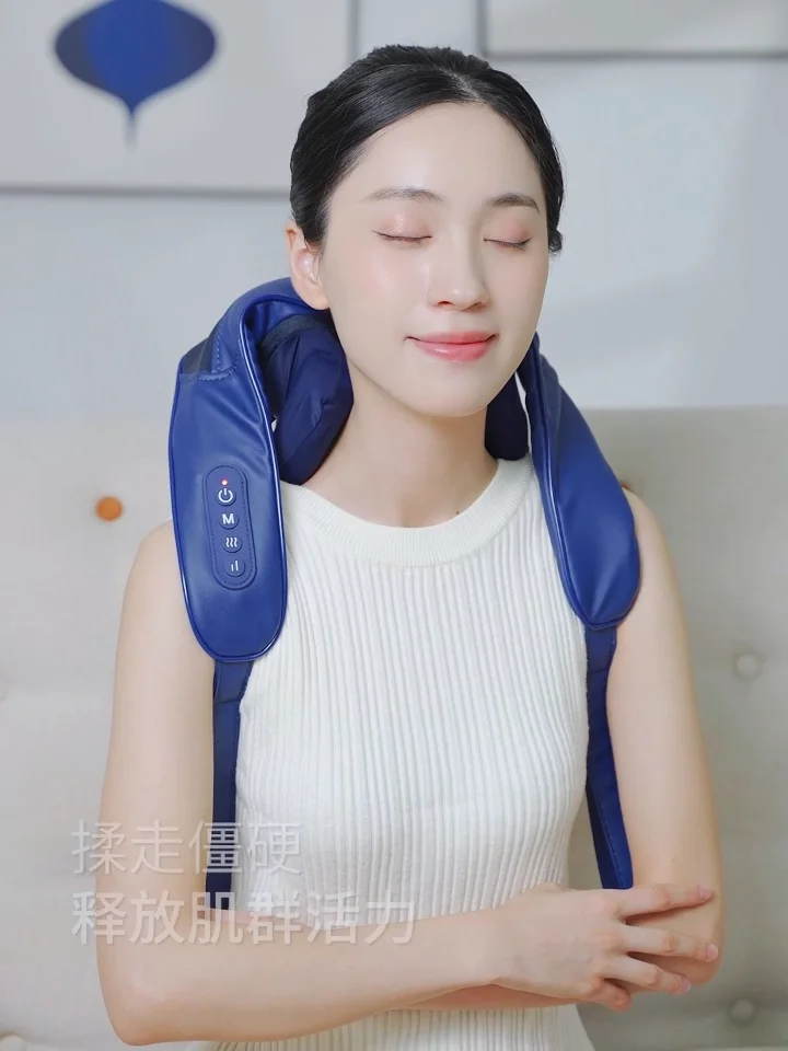 3d Mini Trapezius Electric Shiatsu Neck And Shoulder And Back Massager ...