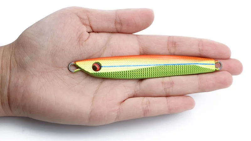 Oem 80g Saltwater Vertical Fishing Jigs Metal Speed Fast Deep Sea ...