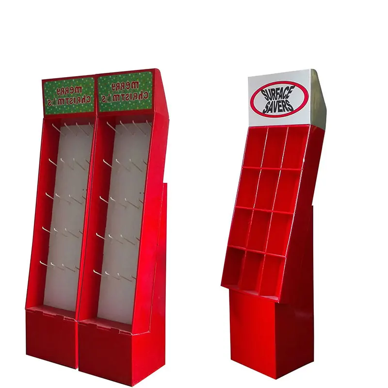 Multifunctional Standing Booth Display Stand Cardboard Retail Store ...