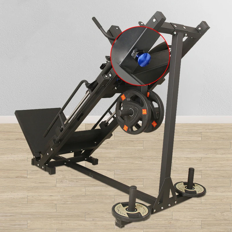 Dual-function Inverted Pedal Machine Leg Strength Trainer Commercial ...