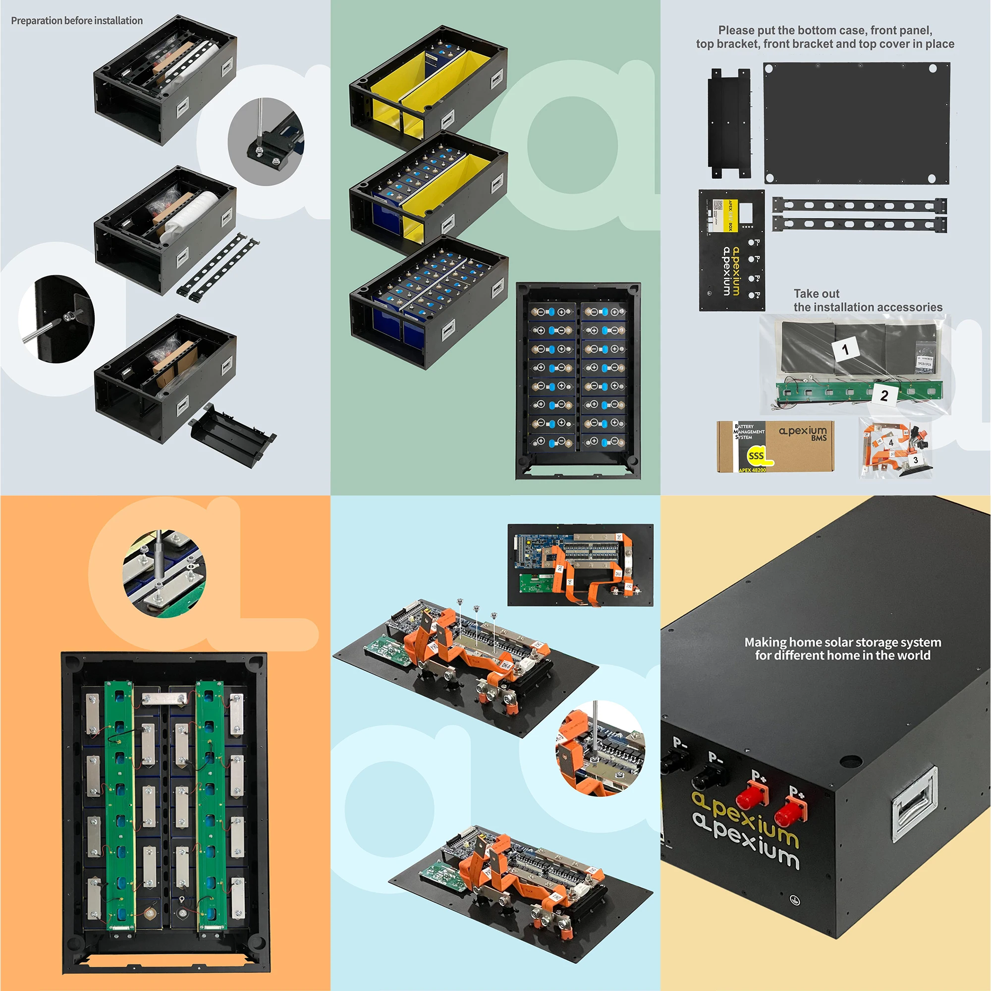 Apexium Battery 50mm Terminals With Socket For Lifepo4 Lithium ...