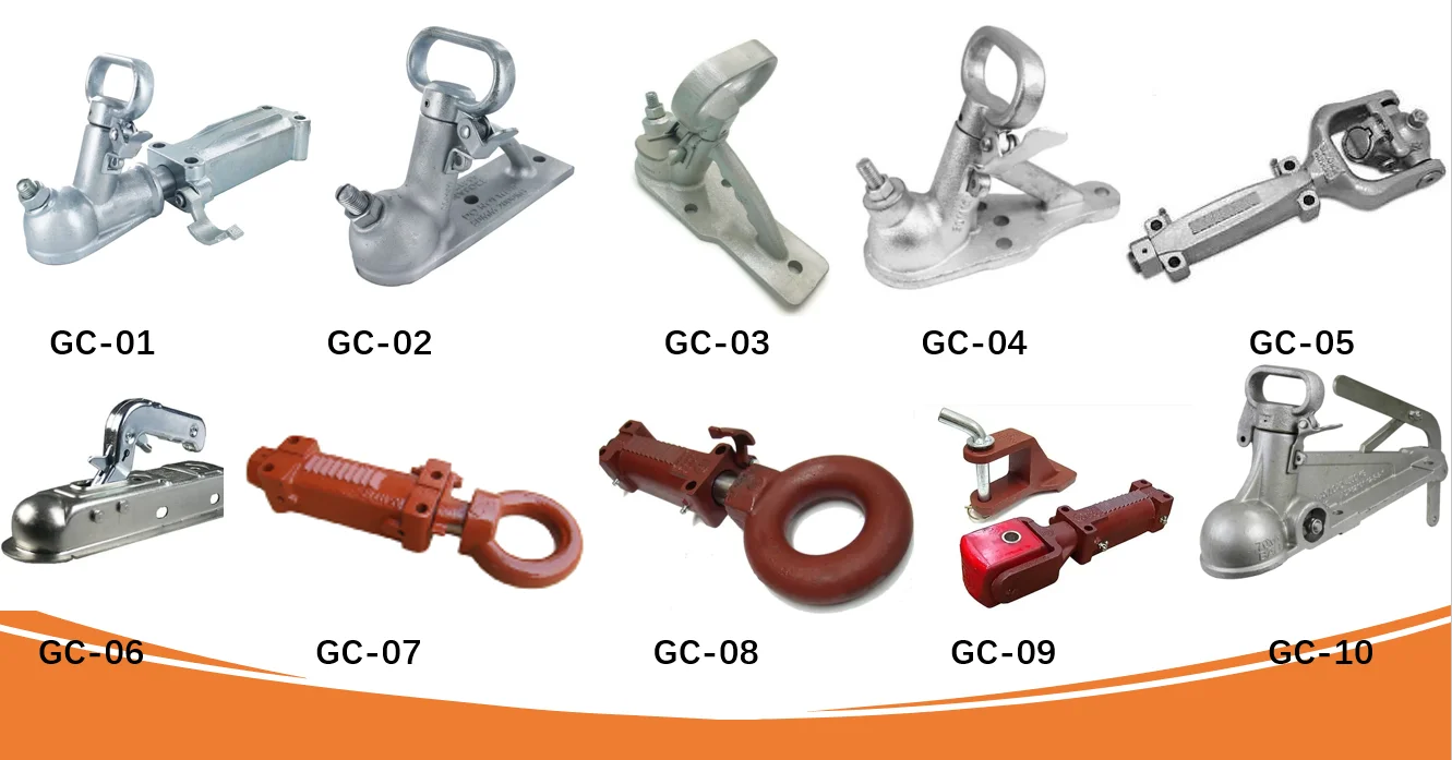 50mm Ball Snap on Trailer Coupling 2000KG Capacity 2holes Trailer ...