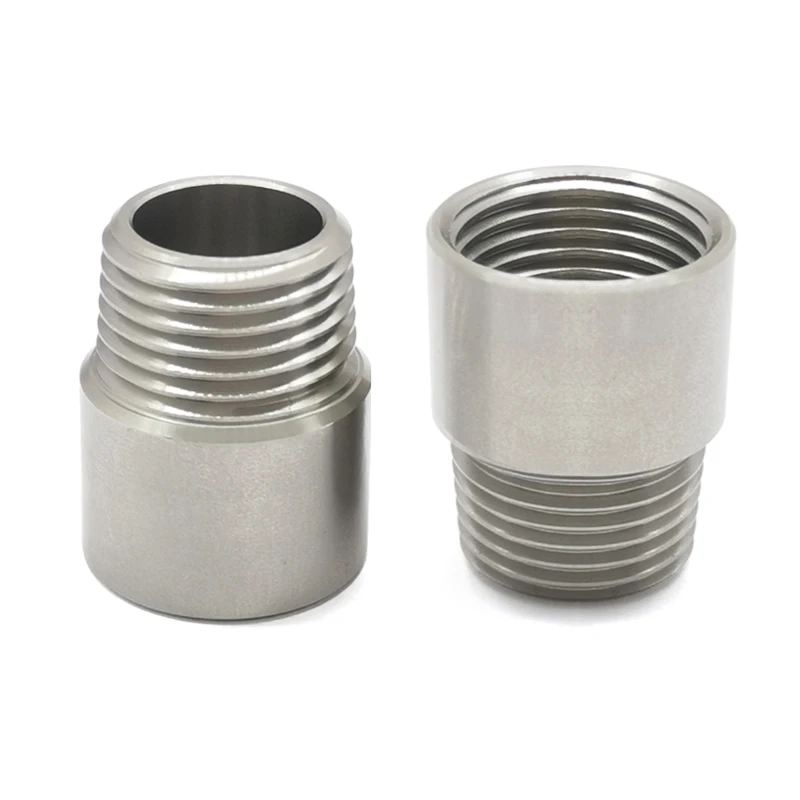 Stainless Steel 1/2npt Male To 1/2npt Female Threaded Adapter Pipe Fitting 30mm Length Wholesale ...