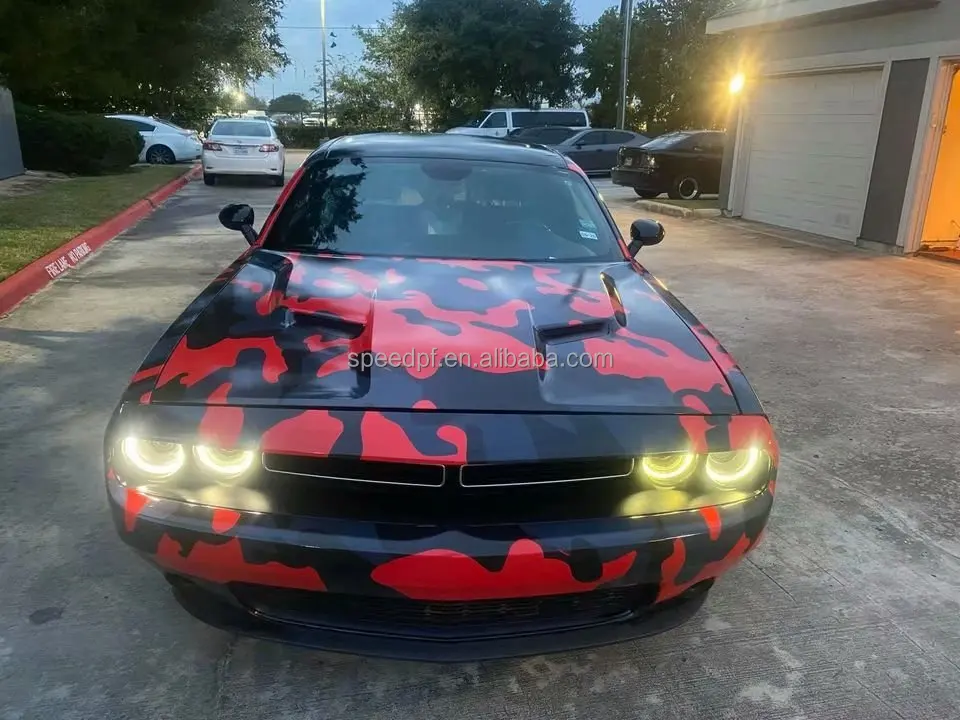 New Special Digital Printing Bape Ape Design Camouflage Car Vinyl ...