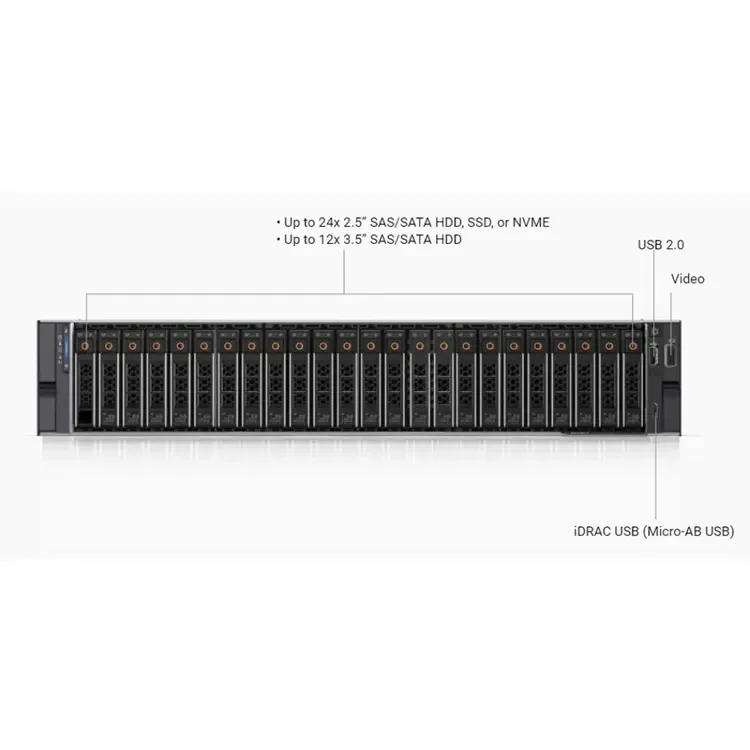 Server Poweredge R760 - Intel Xeon Gold 6430 2.1g, 32c/64t