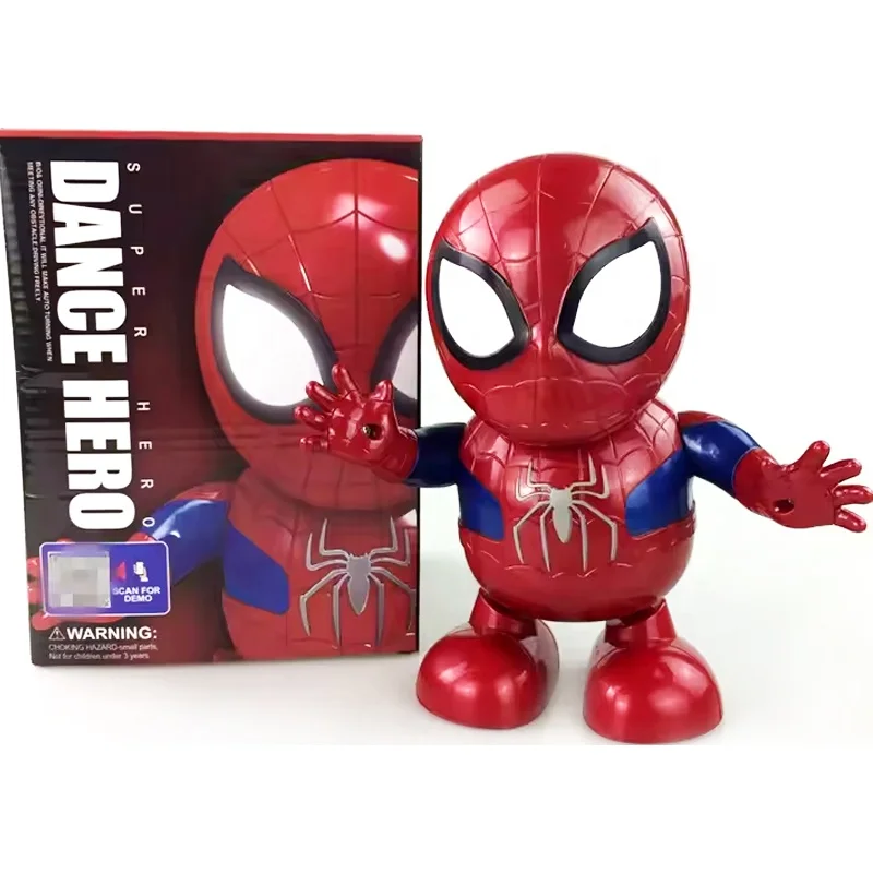 Factory Price Battery Operate Dancing Hero Toys Walking Musical Light ...