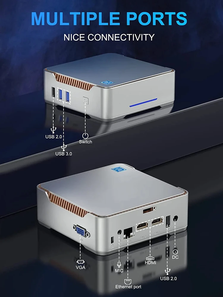 2023 GK3 Plus Mini PC - Powerful Mini Gaming & Business PC