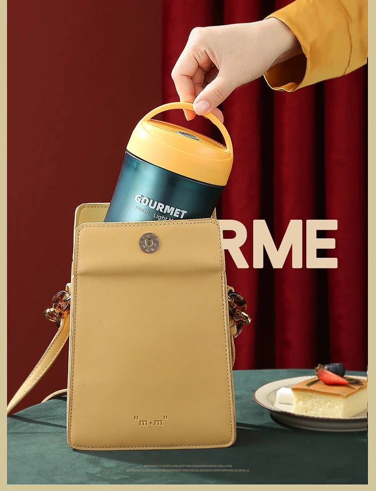 Vacuum Insulated Flask Food Warmer Container Stainless Steel Soup ...