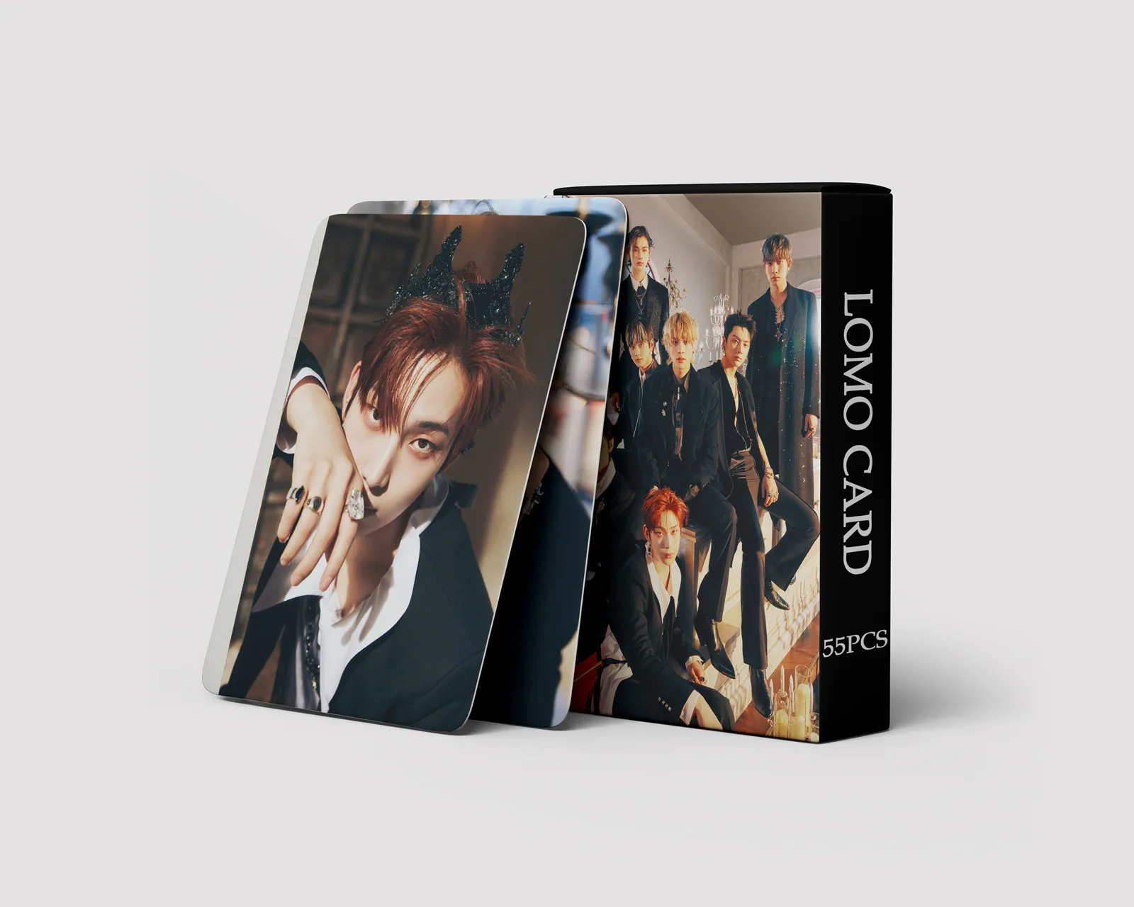 E Kpop 55pcs Photo Card Dark Blood Lomo Card For Heeseung Jay Jake ...