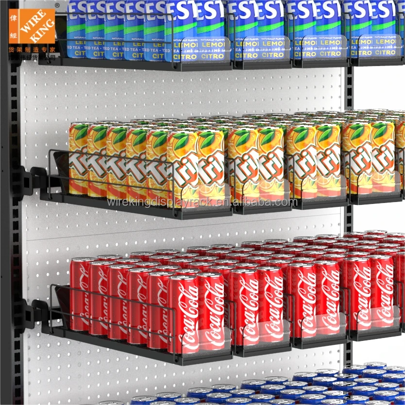WIREKING Shelf Pusher System - Efficient Organizational Tool