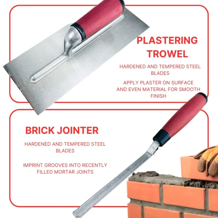Brick Laying Trowel Pointing Trowel Set Bricklaying Trowel Construction ...