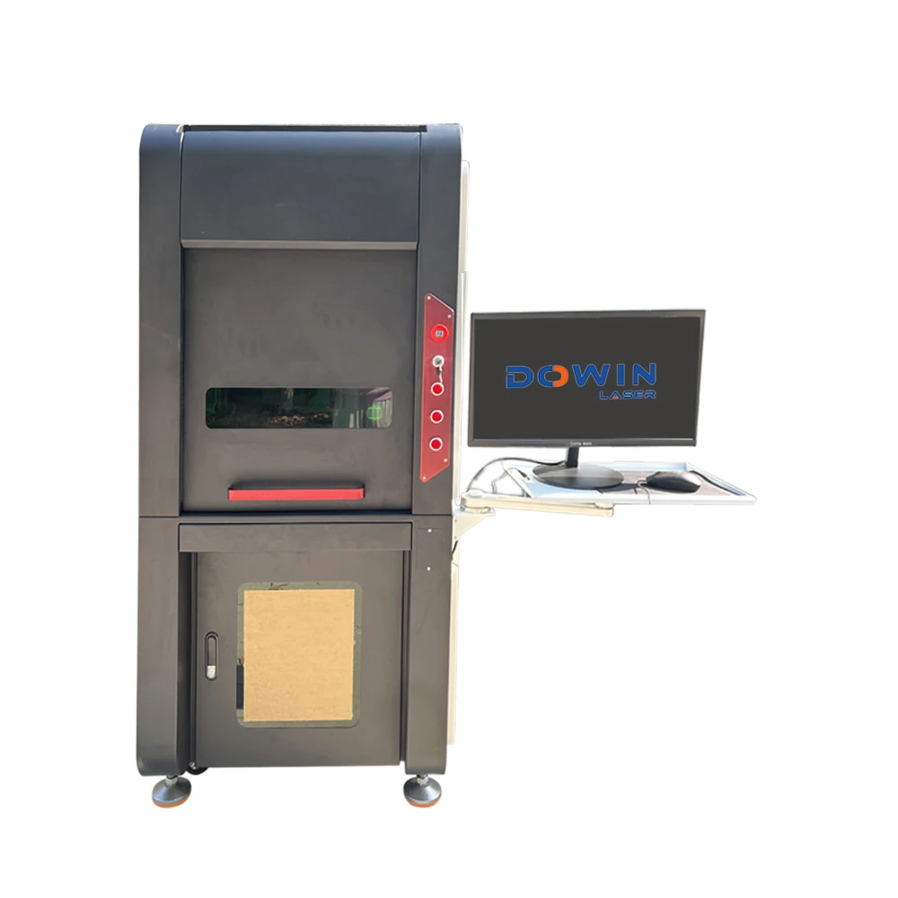 Mini 100w Fiber Laser Deep Engraving Fiber Laser Marking Machine For ...