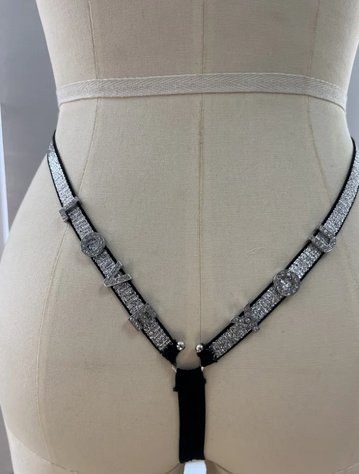 New Arrival Ladies Shiny Briefs Fashion Thongs With Rhinestone Plus Size Xxxxl Custom Metal ...