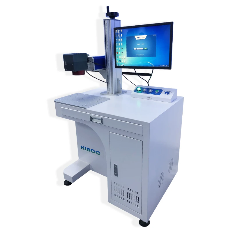 Metal Fiber Laser Engraving Machine 20w 30w 50w 100w Laser Logo ...