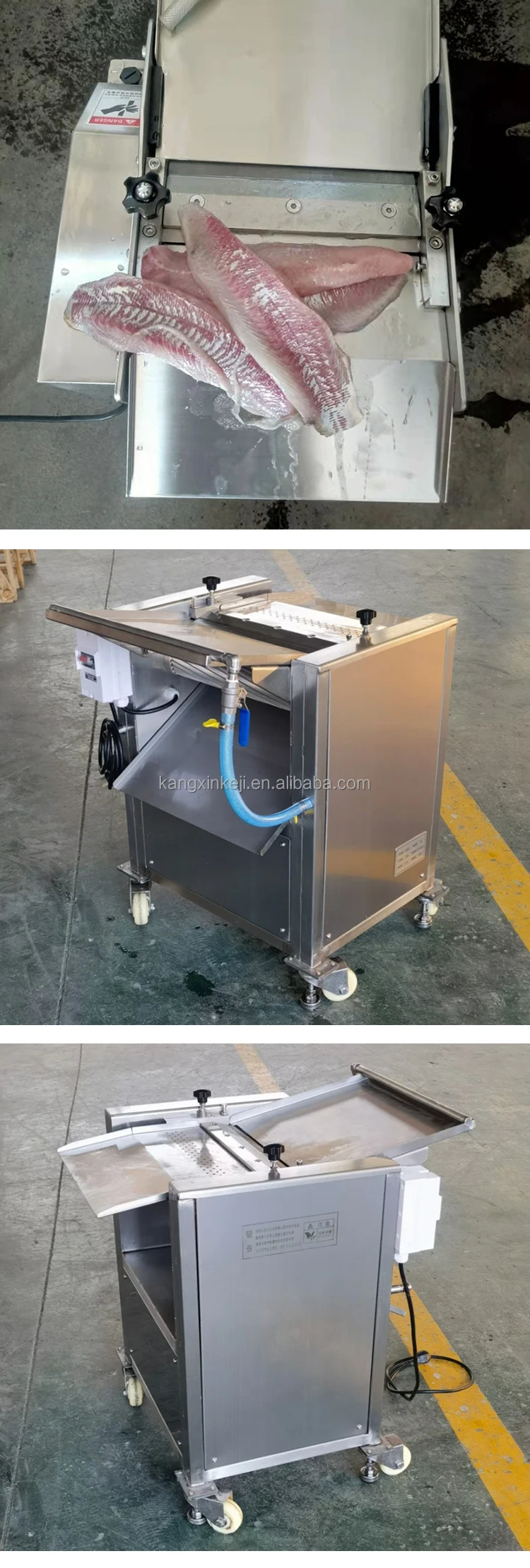 Industrial Skin Removing Automatic Squid Skinner Machine Of Cutting ...