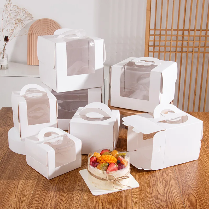 High Quality Cake Box with Transparent Window - Perfect for Gifts