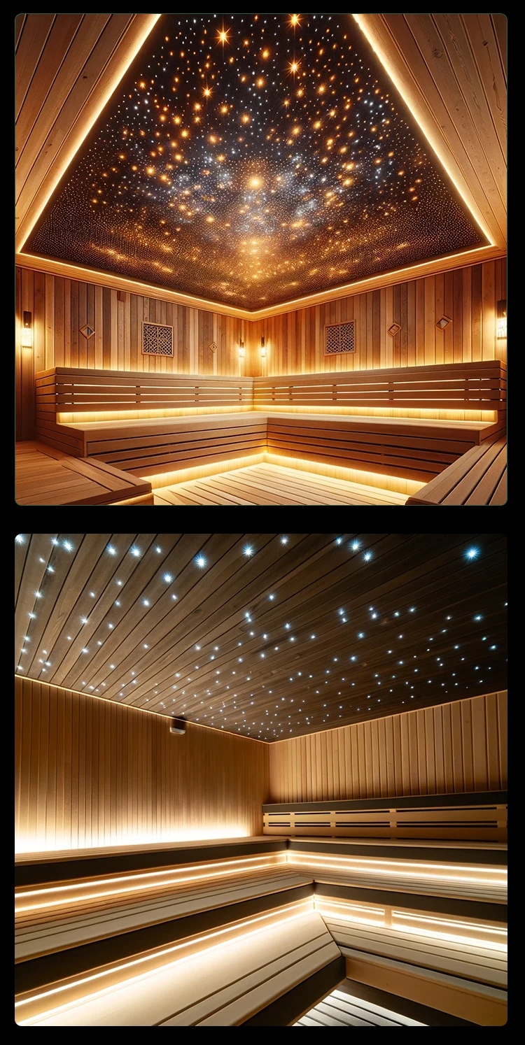 Starry Sky Sauna Room LED Lights - IP65 Waterproof