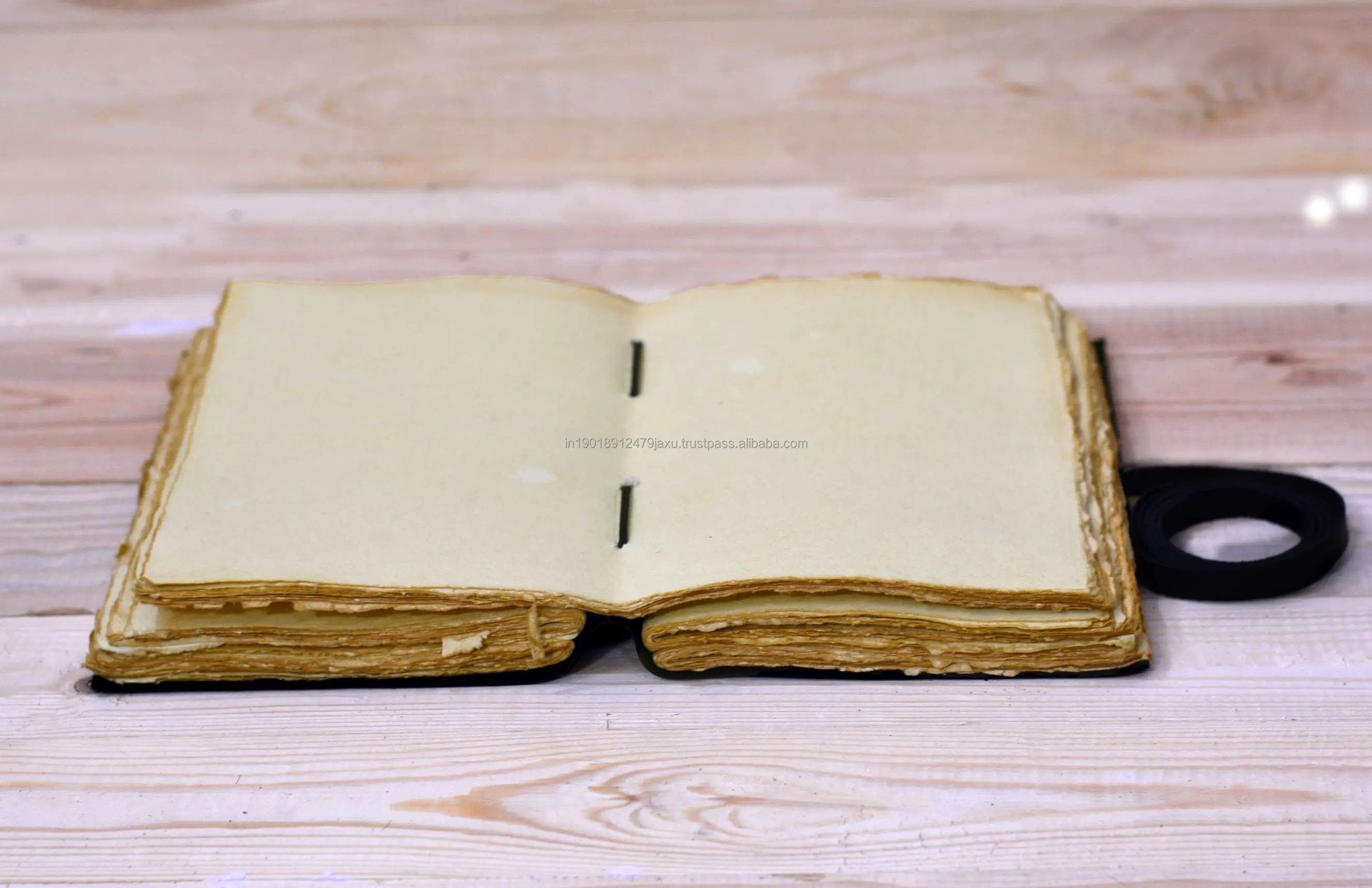 Buy Genuine Leather Deckle Edge Paper Antique Handmade Leather Journal ...