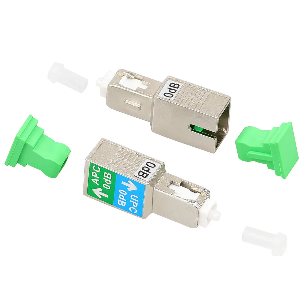 SC APC Adapter - Hybrid Metal Fiber Optic Adapters