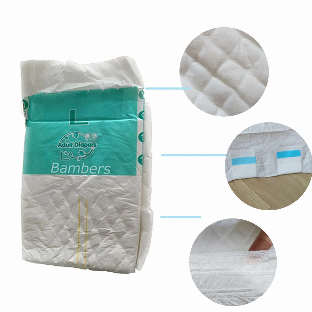 Alibaba.com: A3 3D Leak Prevention Channel Adult Diapers, Plastic ...