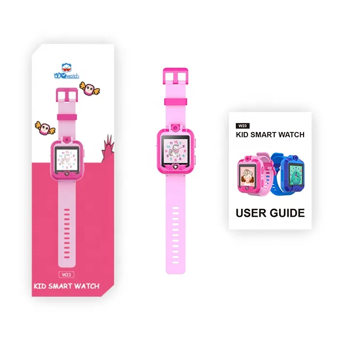 W23 2023 Custom Ce Rohs Kids Smart Watch With Games Flip Camera ...