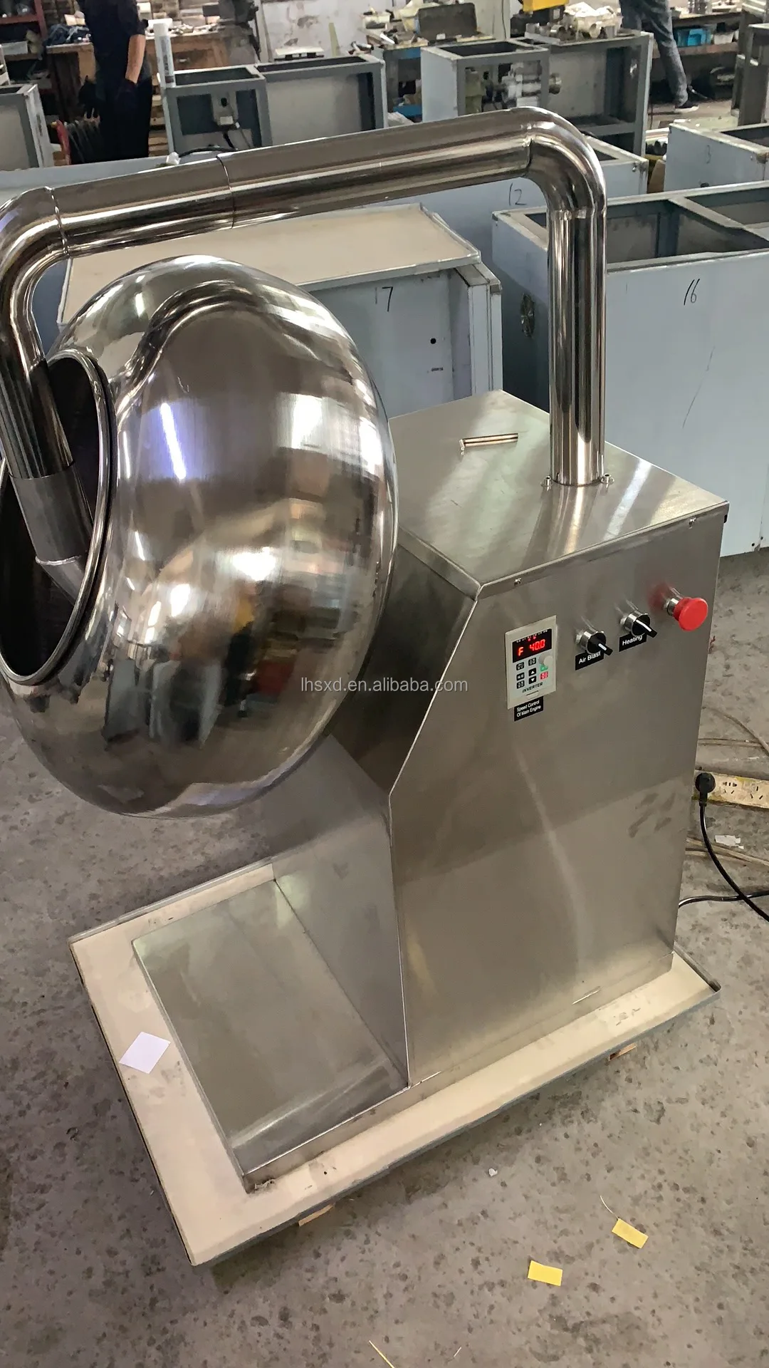 Chocolate Panning Machine/stainless Steel Coating Pan Machine For ...