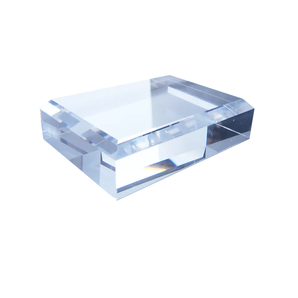 Custom Word Sign Printing - Clear Acrylic Logo Blocks