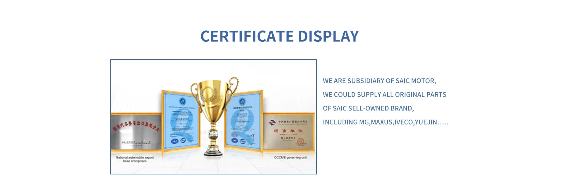 Nanjing Automobile Import & Export Co., Ltd.