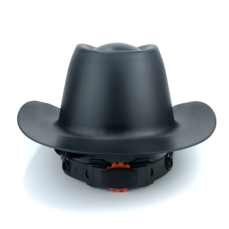 ANT5PPE Fashion Black Cowboy Safety Helmets for Men & Women