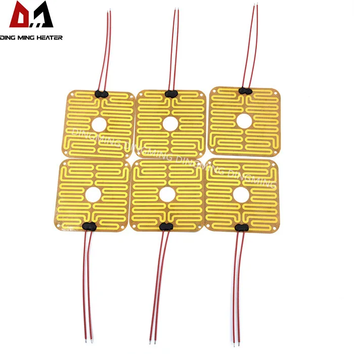 3.7v 5v 7.4v 9v 12v 24v 36v 48v 60v Polyimide Film Heater - Buy ...