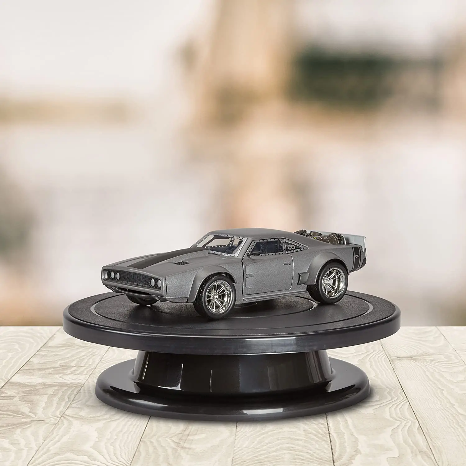 11 Inch Rotate Turntable Sculpting Wheel Revolving Cake Turntable Black ...