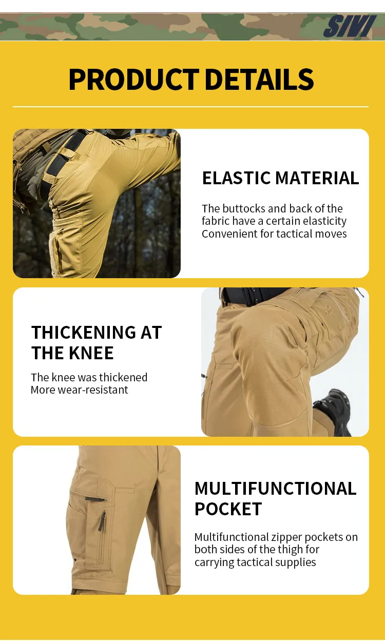 SIVI P40 Urban Tactical Overalls - Durable & Versatile