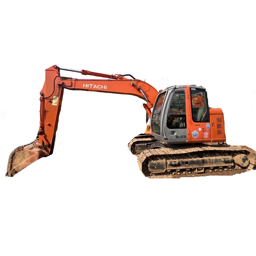Japan Original 150 Hitachi digger machine 15-ton secondhand excavator ...