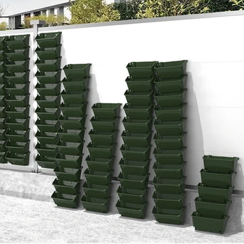 Vertical Garden System Green Wall Module Standing Garden Pots And Pots ...