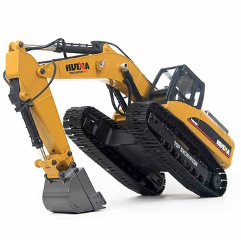 Rc Hunia Excavadora 1550 De 1/14 De Rotación De 680 Grados De Sonido ...