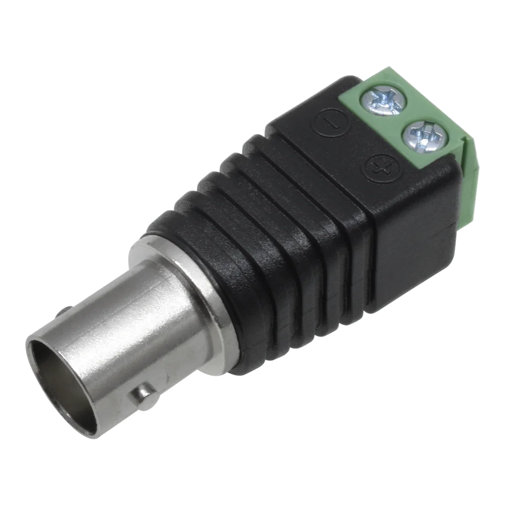 Bnc Connector 12vdc 5a Female Socket Terminal Adaptor Coaxial Connection Quick Fit Tool For Cctv ...