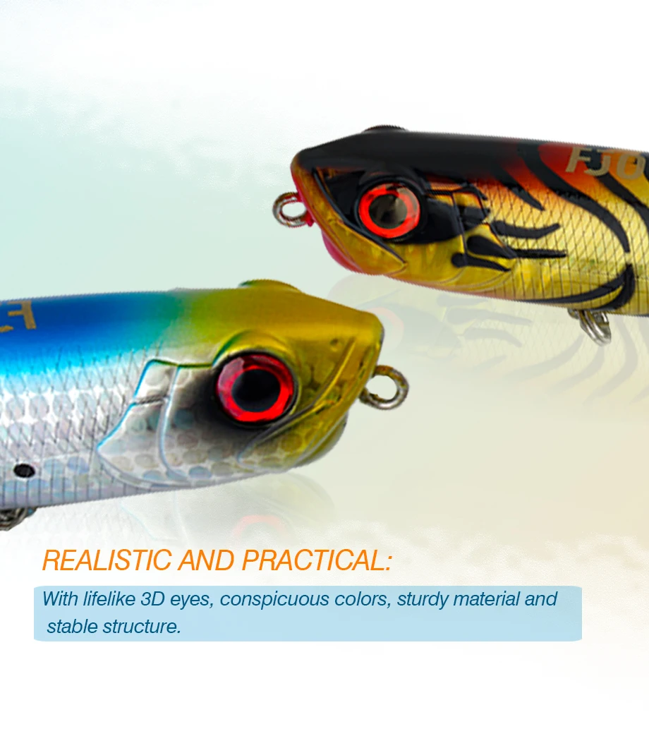 Fjord 10g 85mm Floating Pencil Fishing Lures Hard Lures Top Water ...